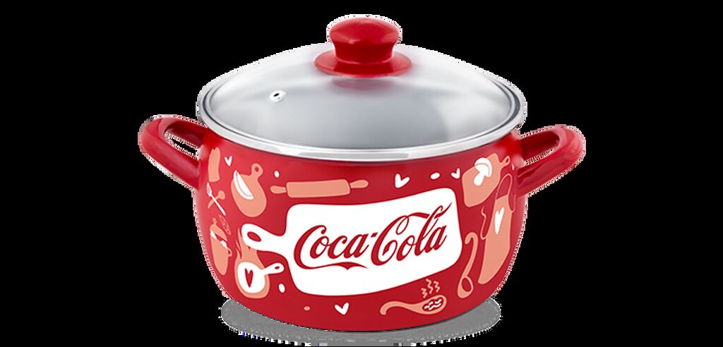 Coca Cola Koka Kola duboka šerpa 2021. NOVO 20cm 4,4L LIČNO
