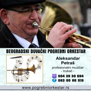 Solo truba, violina, harmonika, crkveni hor orkestar za sahrane pogrebe