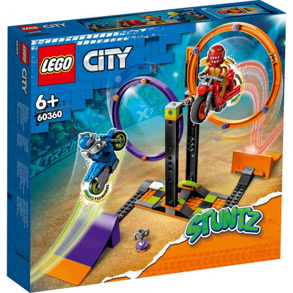 LEGO CITY SPINNING STUNT CHALLENGE