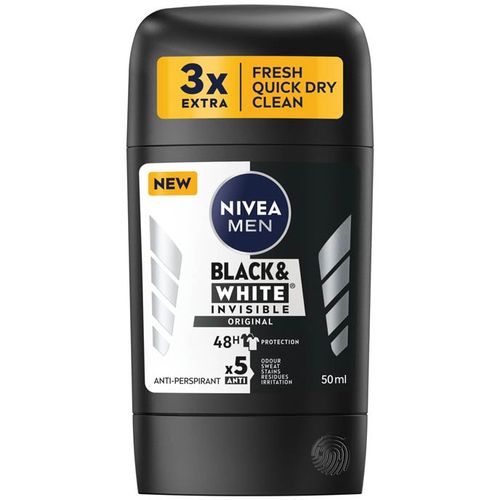 NIVEA Men Black&White Invisible Original dezodorans u stiku 50ml