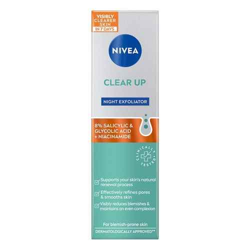 NIVEA Derma Skin Clear gel eksfolijator za lice 40ml