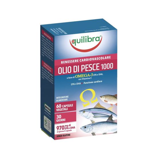 Equilibra Fish Oil 1000, 60 kapsula