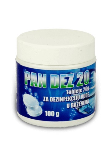 Hlorne tablete za bazen - PANDEZ 20 500gr