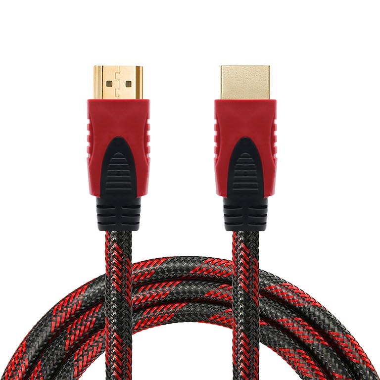 HDMI kabl na HDMI 1.5m crno/crveni (MS)