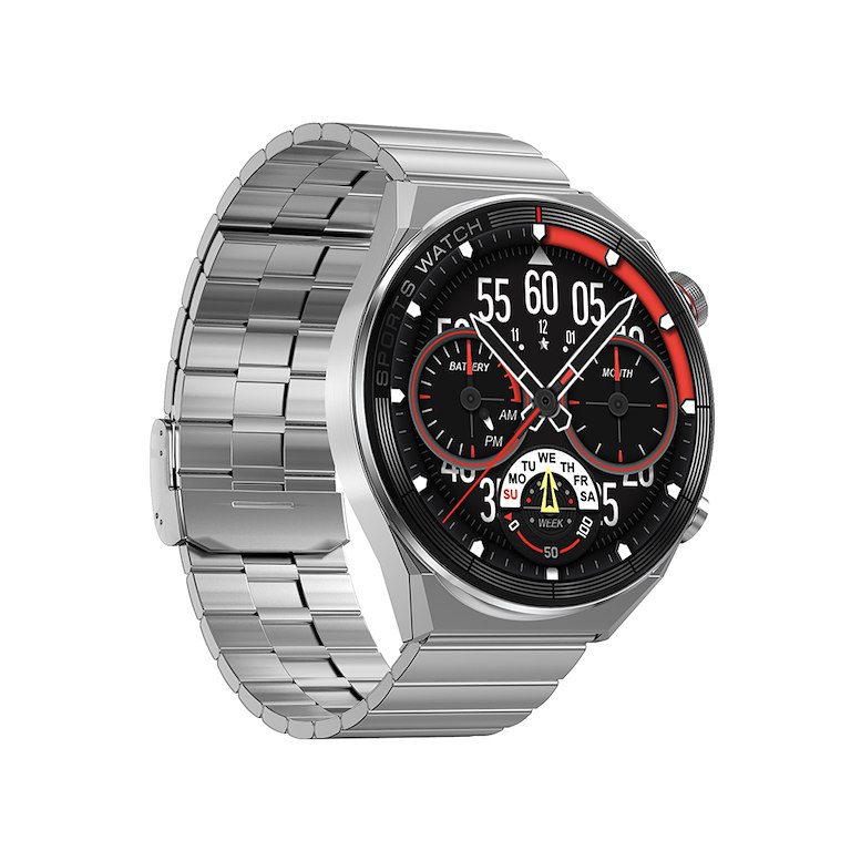 Smart Watch DT3 Mate silver (metalna i silikonska narukvica) (MS)