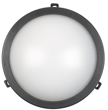 Commel led svetiljka 12w,4000k,okrugla,crna ( c407-502 )