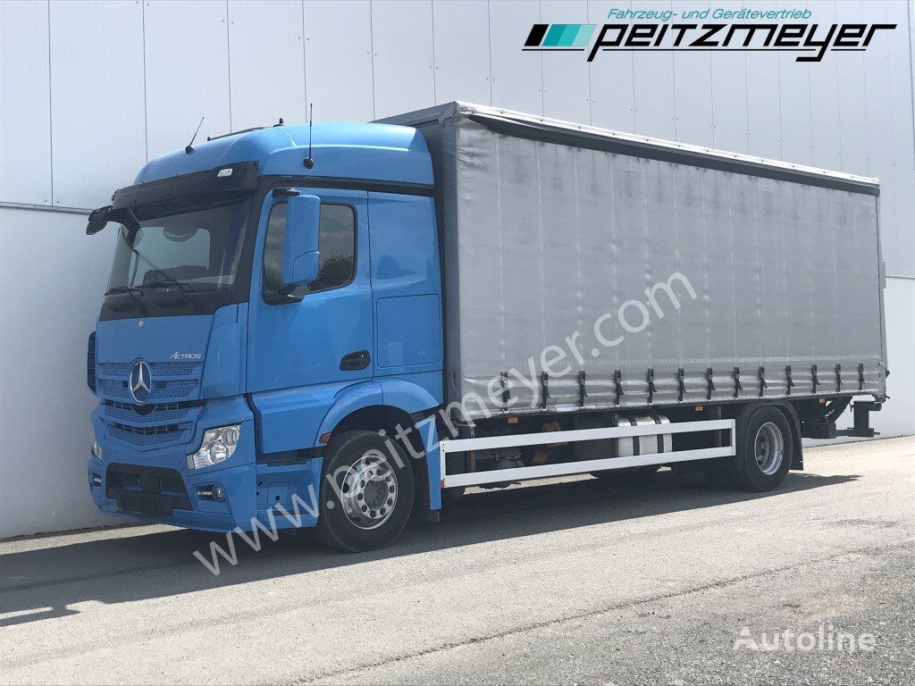 Mercedes-Benz Actros 1832 LL Pritsche + LBW EU 6 kamion sa klizna zavesa cerada