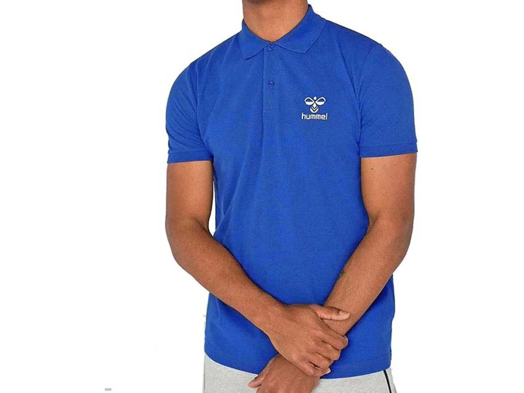 Hummel Majica Hmlleon Polo T-Shirt S/S Tee T911655-7045