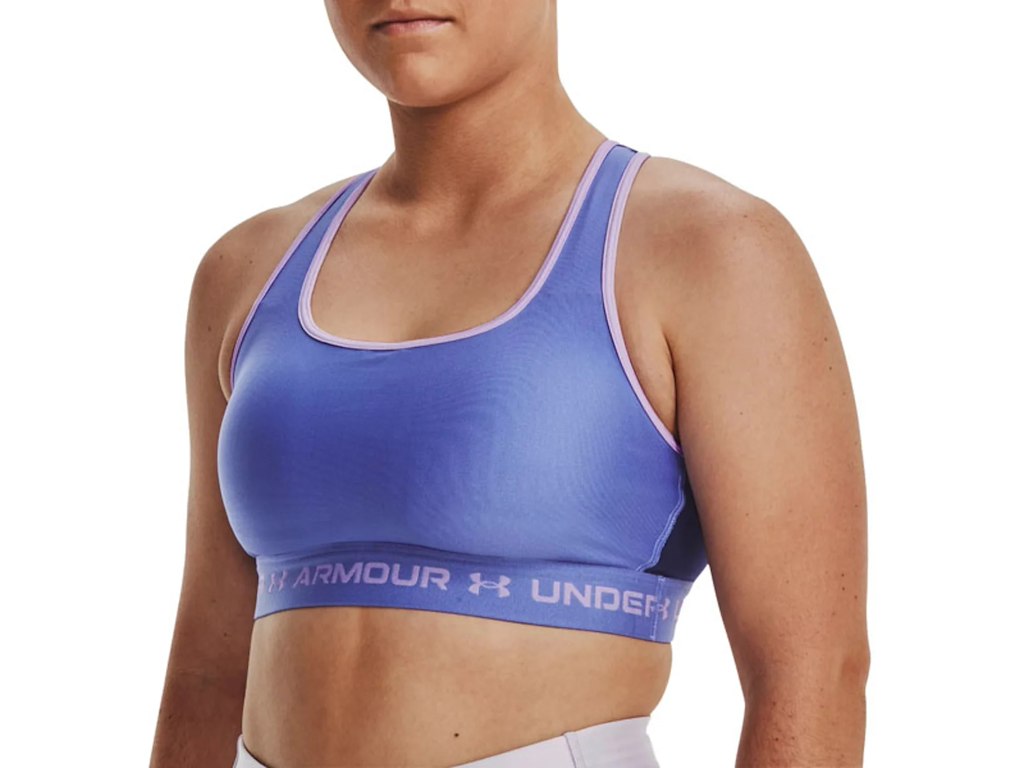 Under Armour Top Ua Crossback Mid Bra 1361034-468