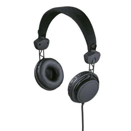 Hama stereo slušalice sa mikrofonom, joy, na uho, crne ( 135604 )