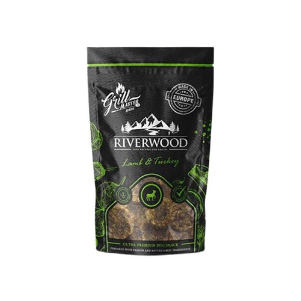 RIVERWOOD poslastica za pse - grilovana jagnjetina i ćuretina 100g