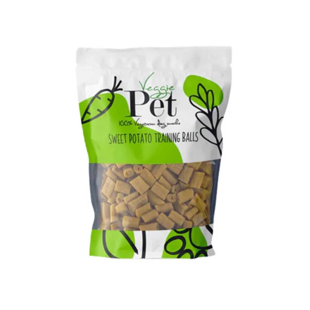 Veggie Pet Twist training balls - slatki krompir poslastica za pse 100g