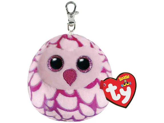 Ty Squishy Pliš Sova Pinky Mr39563