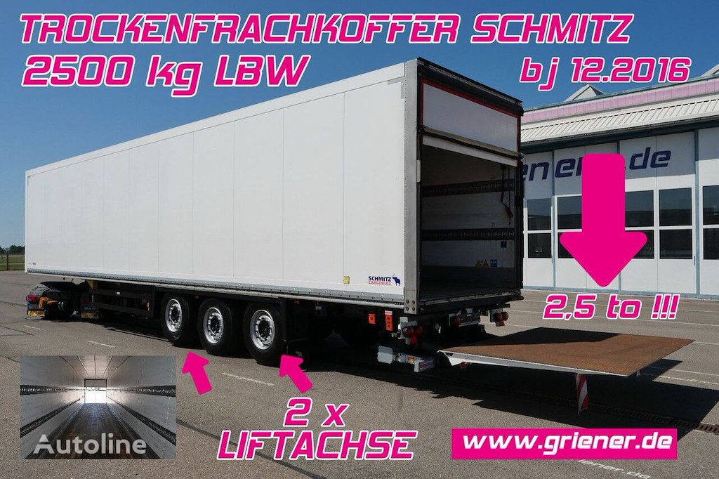 Nova Schmitz Cargobull SKO 24 furgon poluprikolica
