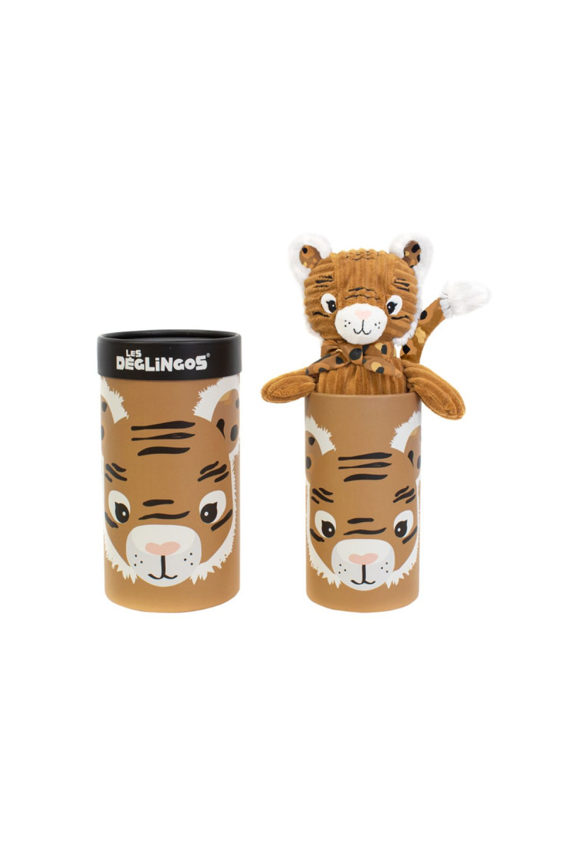 Les Deglingos Speculos tigar u kutiji big plush