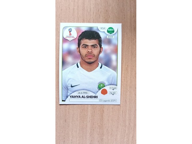 Panini Rusija Russia 2018 sličica broj 054