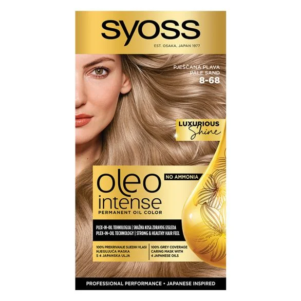 Syoss Oleo Intense boja za kosu pale sand 8-68