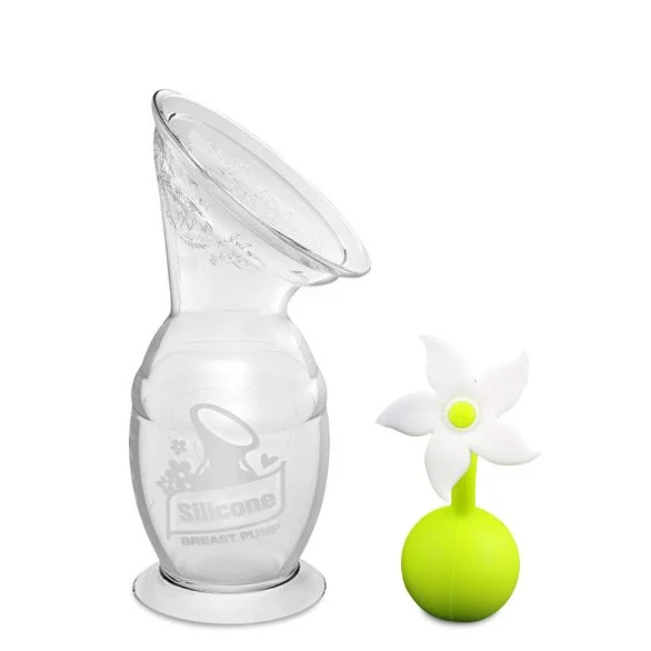 Haakaa Flower set – Gen2 pumpica sa stoperom - beli cvet - 150ml