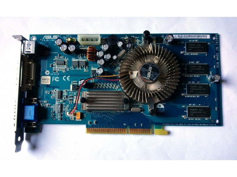 ASUS GeForce 6600 N6600/TD/128 128MB 128-Bit DDR AGP