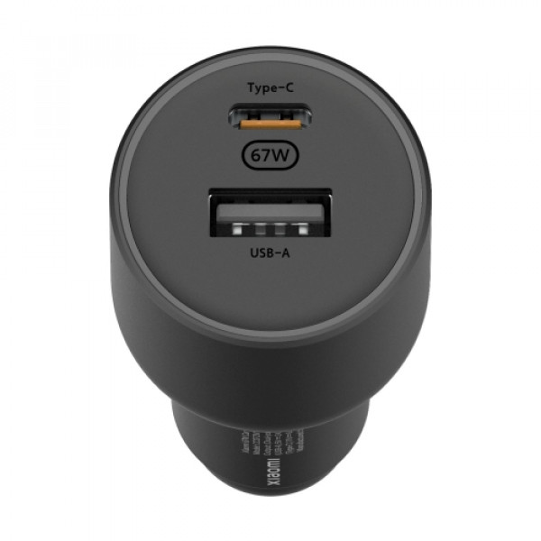 XIAOMI Mi 67W car charger (USB-A+Type C) sa kablom