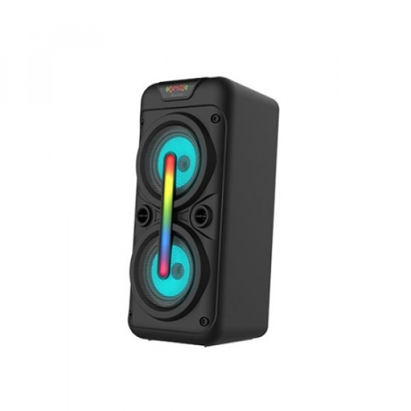 Xwave BT zvučnik DJ 555 20W(2x10W) FM radio/MicroSD/USB/AUX/Mikrofon/LED colorful