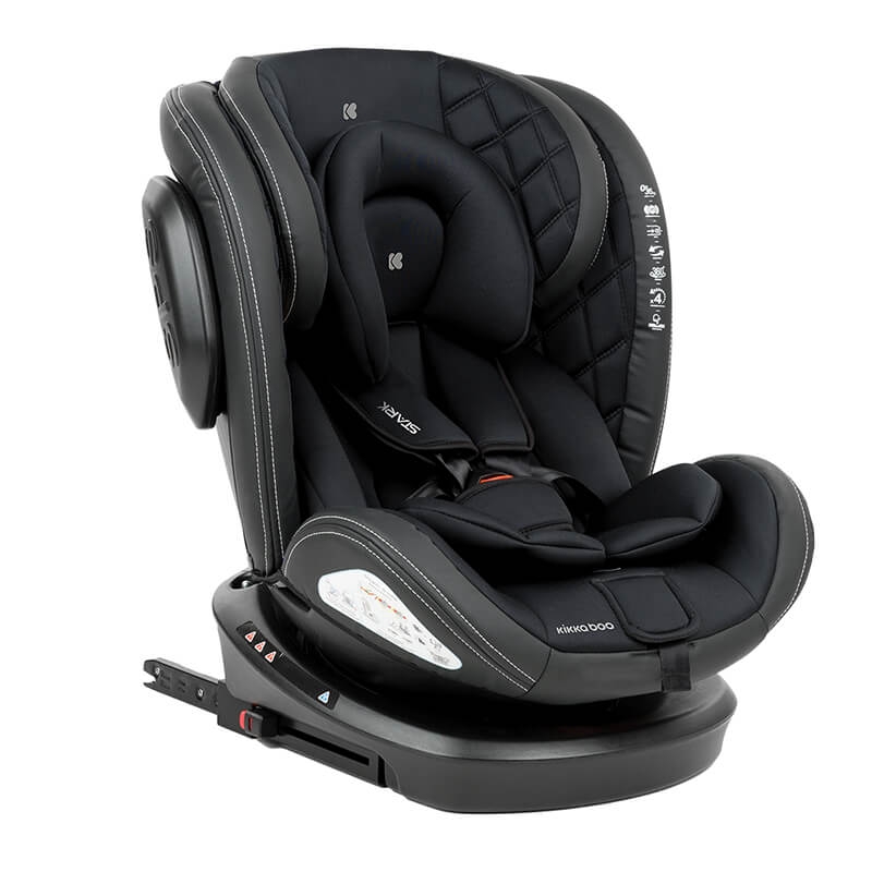 Kikka Boo Stark Isofix auto sedište 0-36kg Black