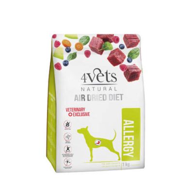 4Vets Natural Dog Sušena Veterinarska Dijeta Allergy 1kg