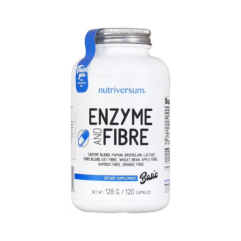 ENZYME and FIBRE 120 Kapsula sa Enzimima i Vlaknima