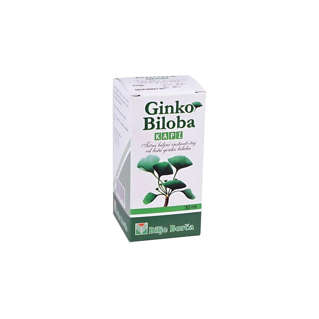 Bilje Borča Ginko Biloba Kapi 30 mL