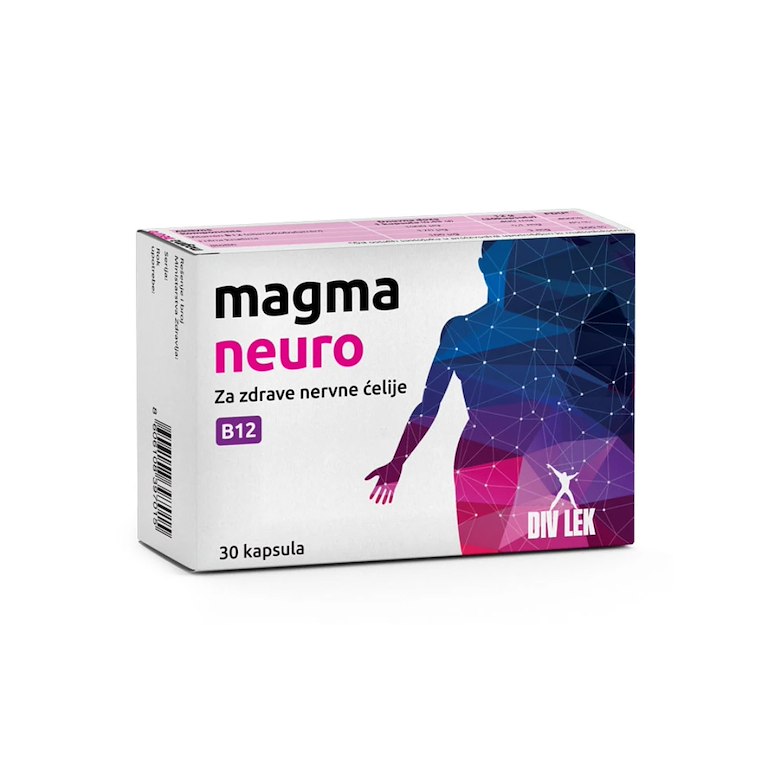 Magma neuro B12 Za Zdrave Nervne Ćelije 30 Kapsula