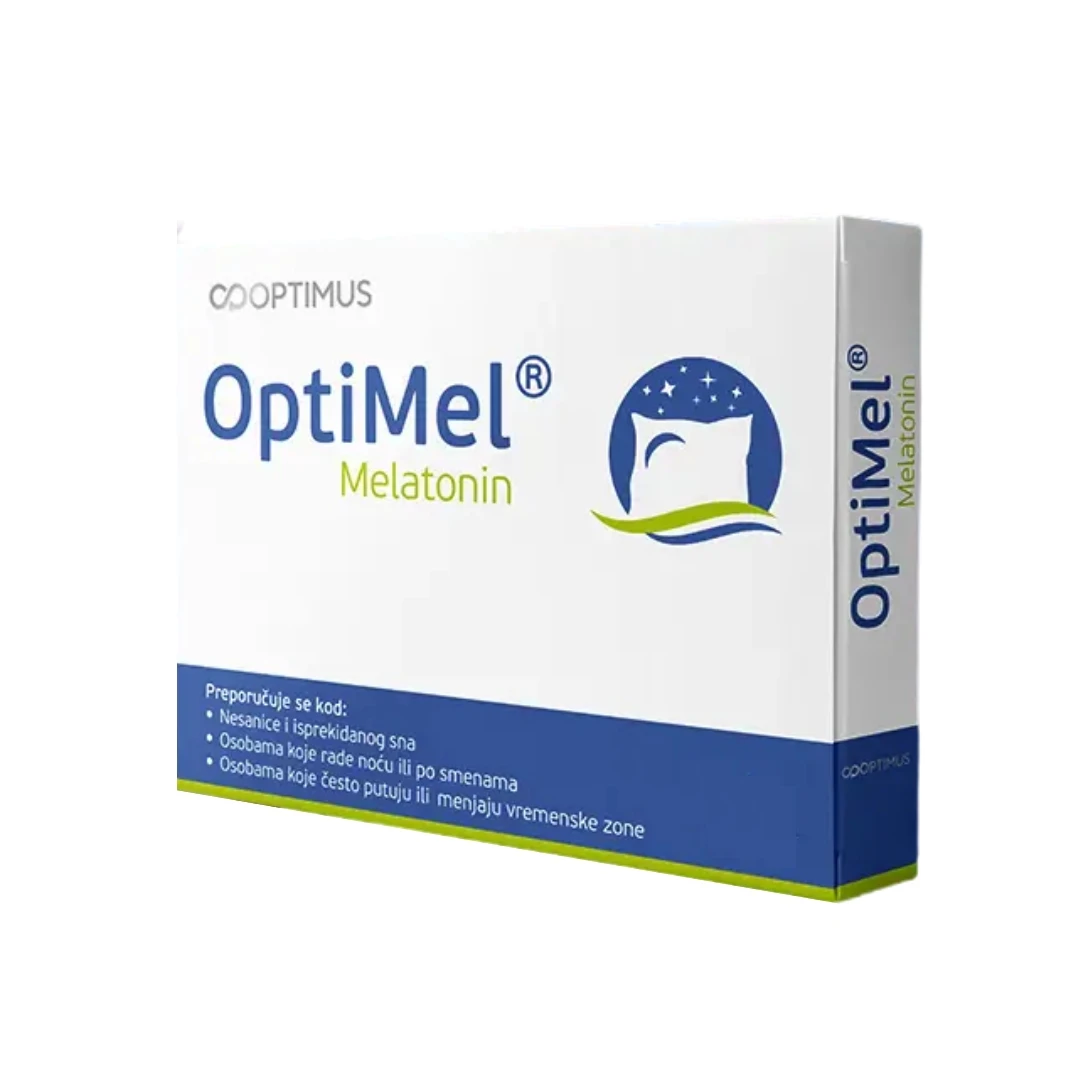 OptiMel® Melatonin 15 Sublingvalnih Tableta za Spavanje