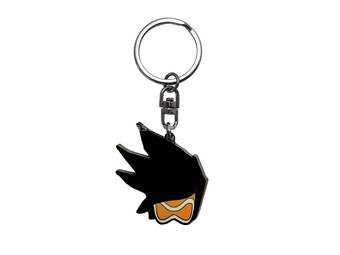 Privezak Abystyle - Overwatch - Tracer - Metal Keychain