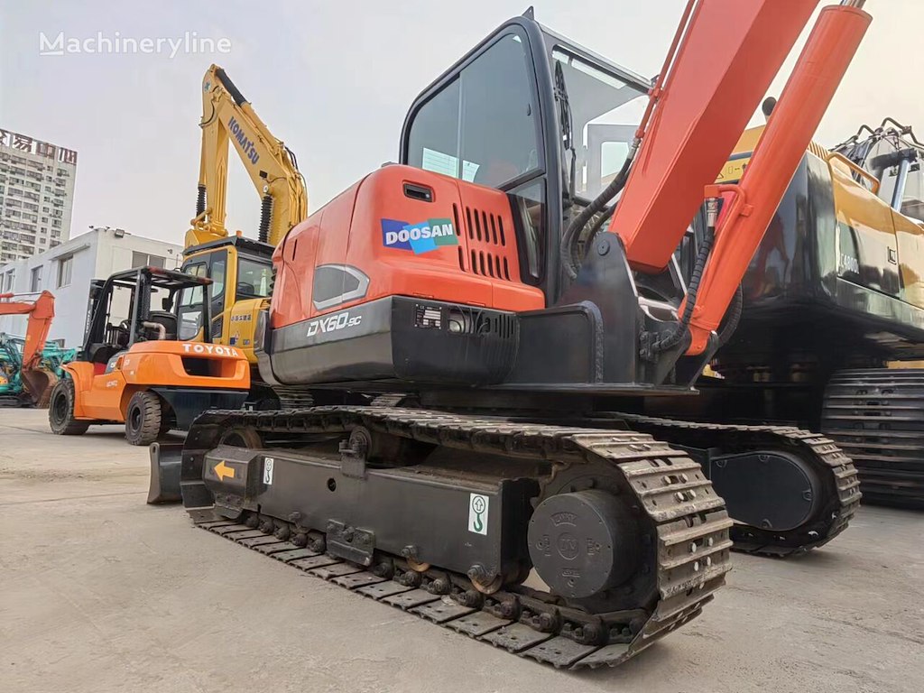 Doosan DX60-9C mini excavator bager guseničar