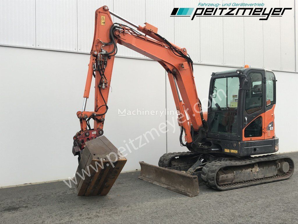 Doosan Kettenbagger DX 63-3 PowerTilt 070 , MS 03, mehrfach vorhanden mini bager