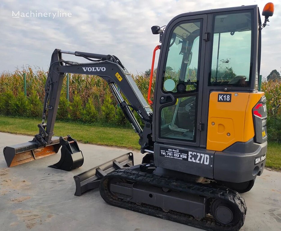 Volvo EC27D mini bager