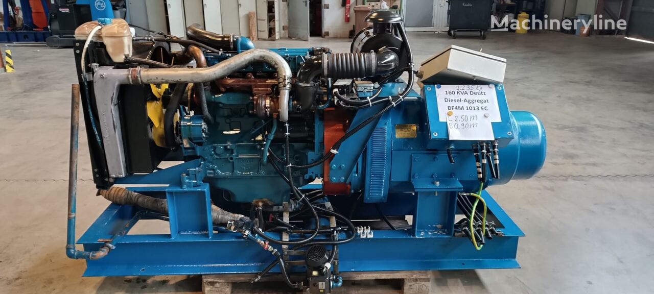 Deutz 4M 1013 EC - 130 KW / 160 KVA diesel generator