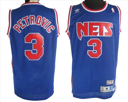 Drazen Petrovic - New Jersey Nets NBA dres