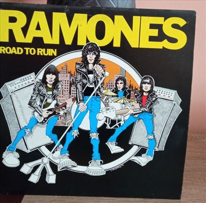 RAMONES - Road To Ruin LP 1990