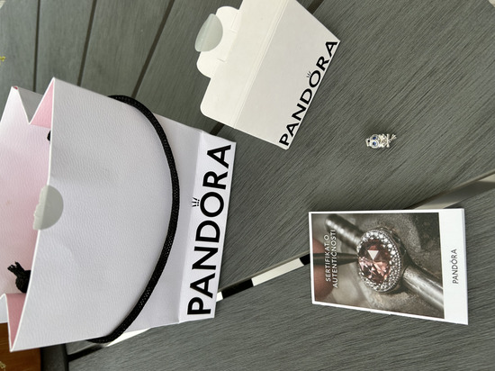 Pandora privezak nov sova mudra original