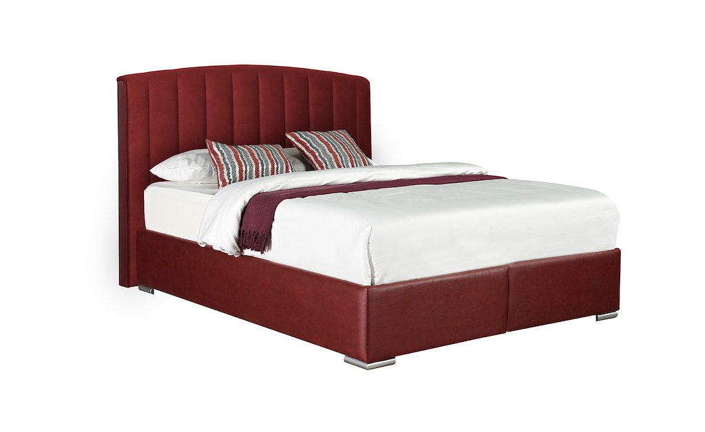 Urbino krevet sa prostorom za odlaganje167x223x123 cm crveni