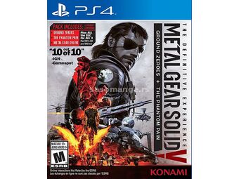 Ps4 Metal Gear Solid 5 - The Definitive Experience