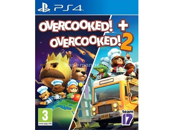 Ps4 Overcooked + Overcooked 2 Double Pack