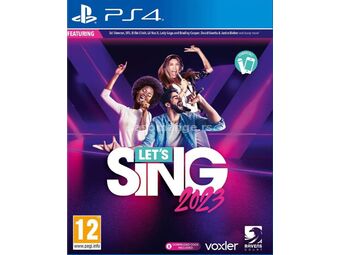 Ps4 Let's Sing 2023