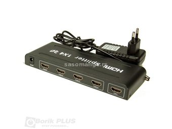 HDMI spliter 1 na 4 aktivni