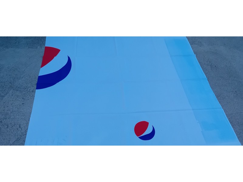 cirada platno bela Pepsi 1,8x1,6m