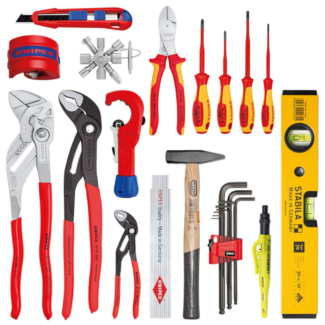 Knipex – Ranac za alat Modular X18 Plumbing + set od 22 alata – za vodoinstalatere – 00 21 50 S