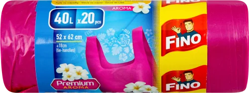 FINO
Premium AROMA kese za smeće sa ručkama, 40l, 20 kom