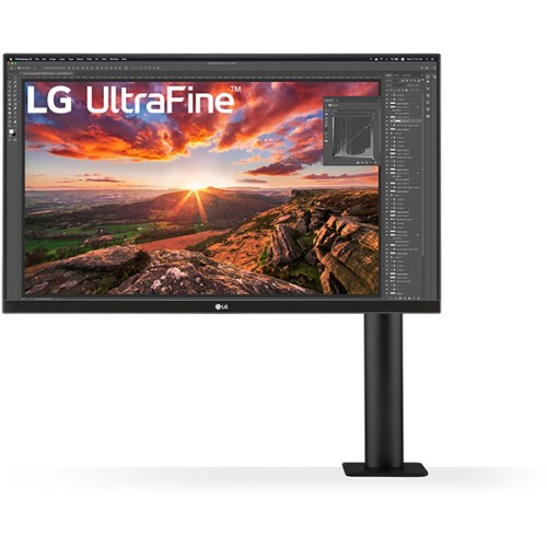 LG 27″ UltraFine UHD IPS HDR USB-C ERGO monitor | 27UN880P-B