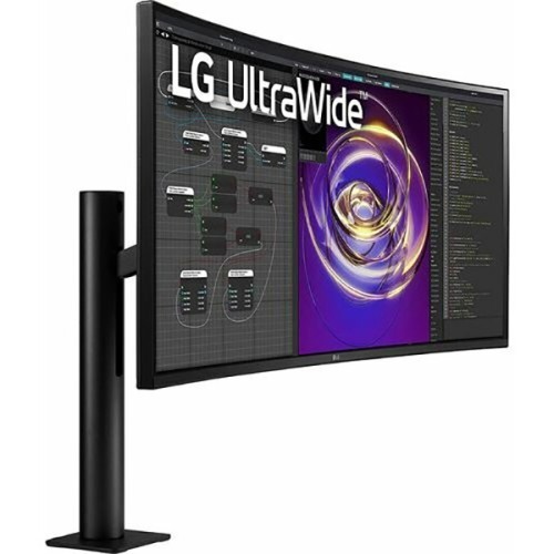 LG 34″ 21:9 Zakrivljeni UltraWide QHD IPS Ergo Monitor | 34WP88CP-B