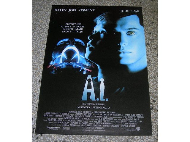 A. I. (Steven Spielberg) - filmski plakat